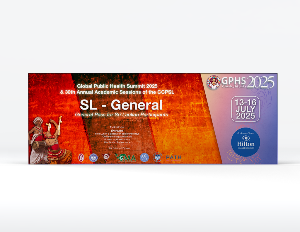 SL – General Pass – Global Public Health Summit 2025